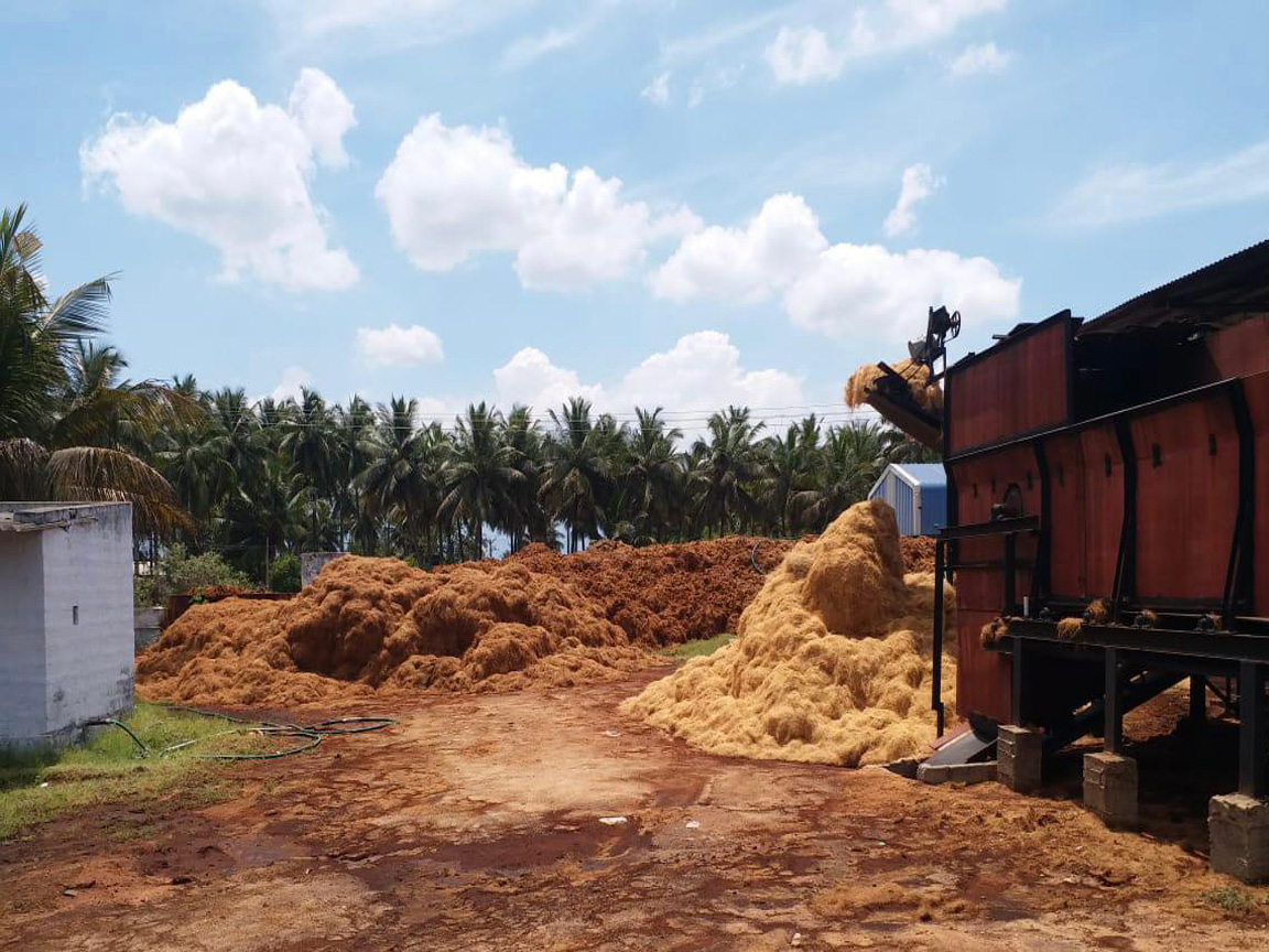 Coco Fiber Manufacturers in Pollachi | Coco Fiber Exporters in Pollachi